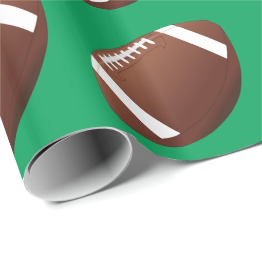 Simple Football (American) Gift Wrapping Paper | Zazzle