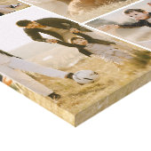 Simple Four Photo Collage Canvas Print | Zazzle