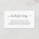 Simple Gender Neutral Books for Baby Shower Enclosure Card | Zazzle
