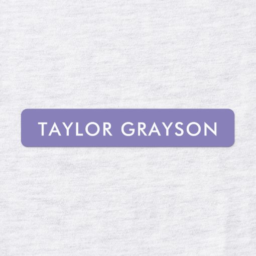 Simple Girls Name Kids' Labels | Zazzle