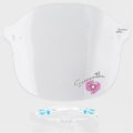 Simple Girly Personalized Face Shield | Zazzle