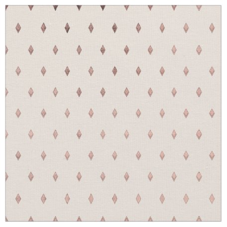 Simple Modern Gold Diamond Navy Blue Pattern Fabric | Zazzle