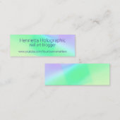 Simple Gradient Mini Business Card | Zazzle