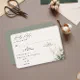 Simple Greenery Botanical RSVP Card With Meal | Zazzle