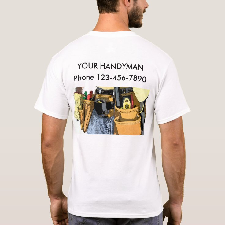 Simple Handyman Shirts | Zazzle
