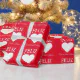 Simple Happy Valentine's Day Spanish White Heart Wrapping Paper | Zazzle