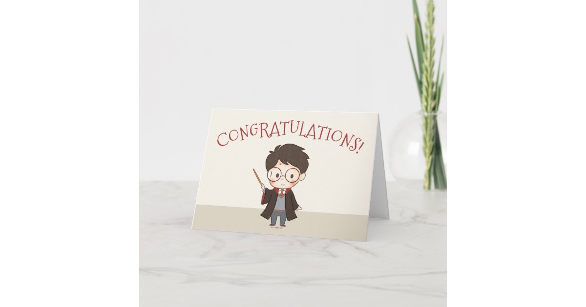 Simple Harry Potter Congratulations Card | Zazzle