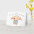Simple Harry Potter - Dobby Congratulations Card | Zazzle