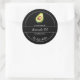 Simple Homemade Avocado Oil Label | Black | Zazzle