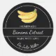 Simple Homemade Banana Extract Label | Zazzle