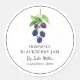 Simple Homemade Blackberry Jam Label | Zazzle