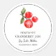 Simple Homemade Cranberry Jam Label | Zazzle