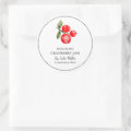 Simple Homemade Cranberry Jam Label | Zazzle