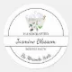 Simple Homemade Jasmine Bubble Bath Label | Zazzle