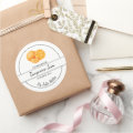 Simple Homemade Tangerine Orange Jam Label | Zazzle