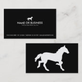 simple horse business card | Zazzle