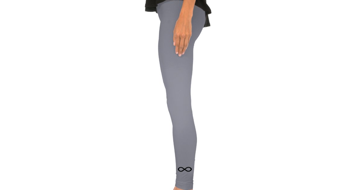 Simple Infinity Sign Symbol Legging Tights | Zazzle
