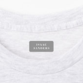 Simple Kids Clothing Name Labels | Zazzle