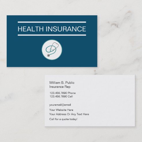 Life Insurance Business Cards - Business Card Printing | Zazzle