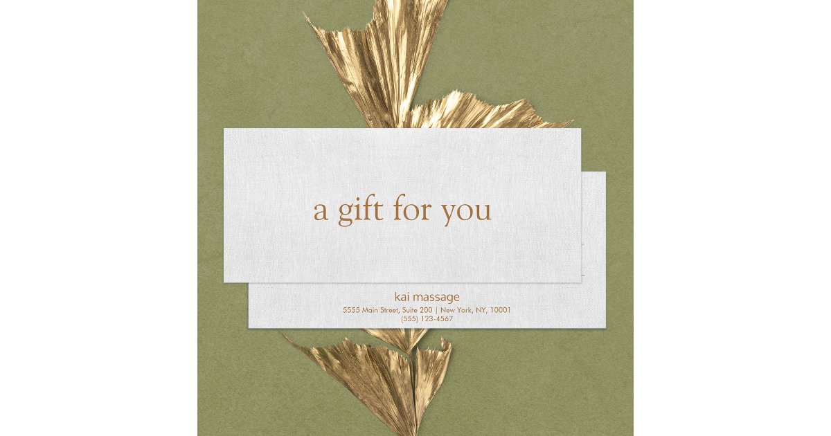 SIMPLE Light Gray Gift Certificate | Zazzle