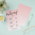 Simple light pink handwritten script calligraphy flyer | Zazzle