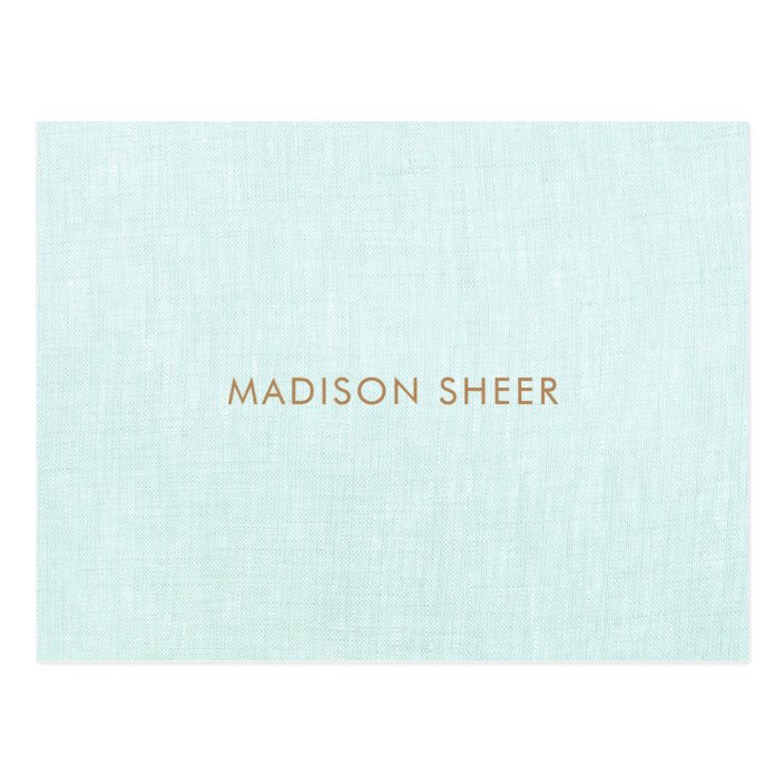 Simple, Light Turquoise Blue, Stylish Postcard | Zazzle.com