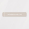 Simple Lined Name Labels | Zazzle
