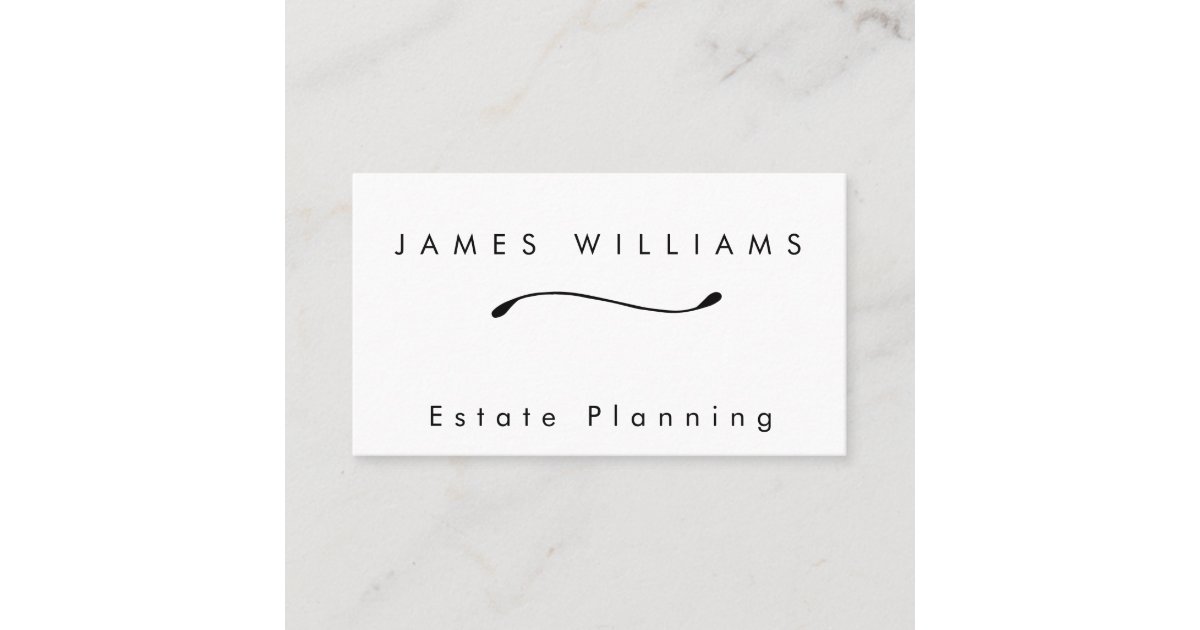 Simple Lines Business Card | Zazzle