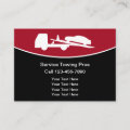 Simple Local Automotive Towing Business Cards | Zazzle