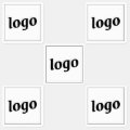 Simple Logo Business Branding Labels | Zazzle