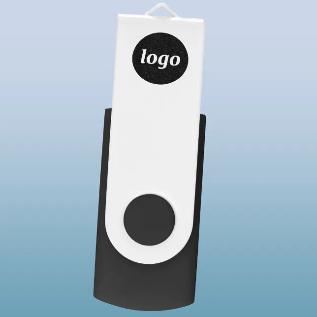 Simple Logo Business Branding Promotional Flash Drive | Zazzle