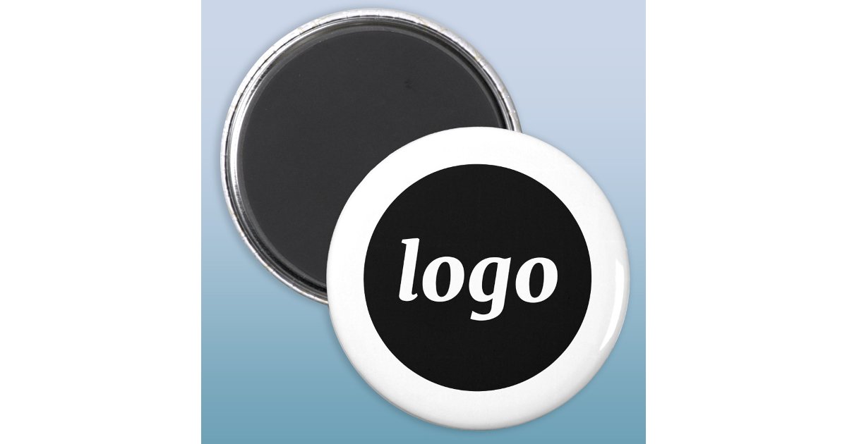 Simple Logo Business Magnet | Zazzle