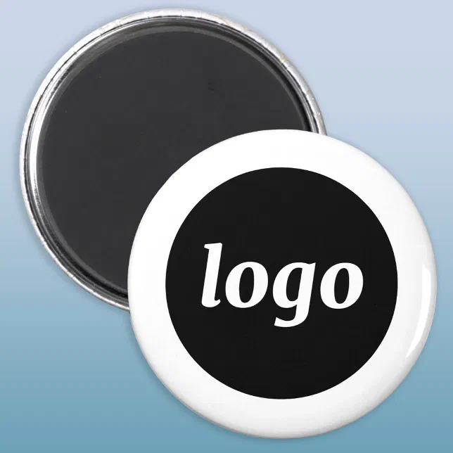 Simple Logo Business Magnet | Zazzle