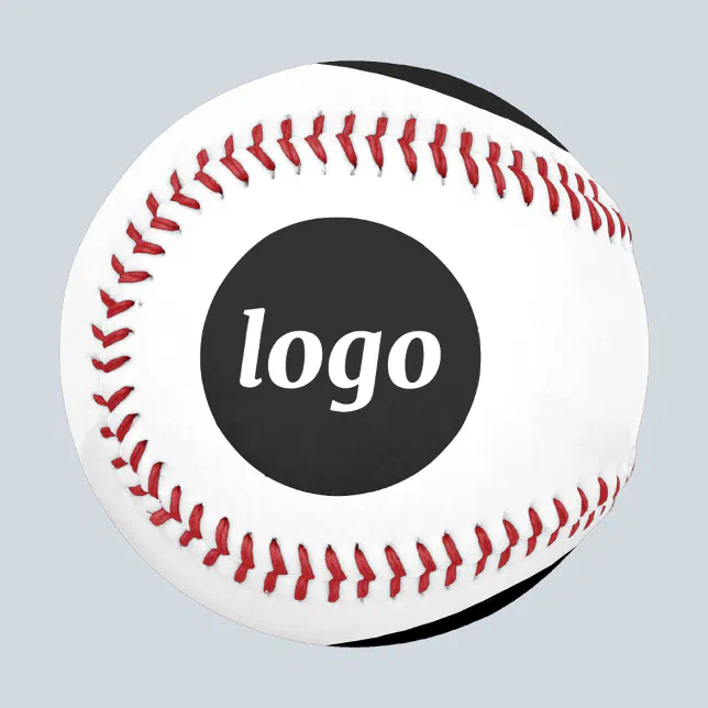Simple Logo Business Promotional Baseball | Zazzle