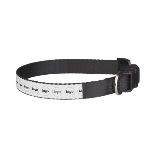 Simple Logo Business Promotional Pet Collar | Zazzle