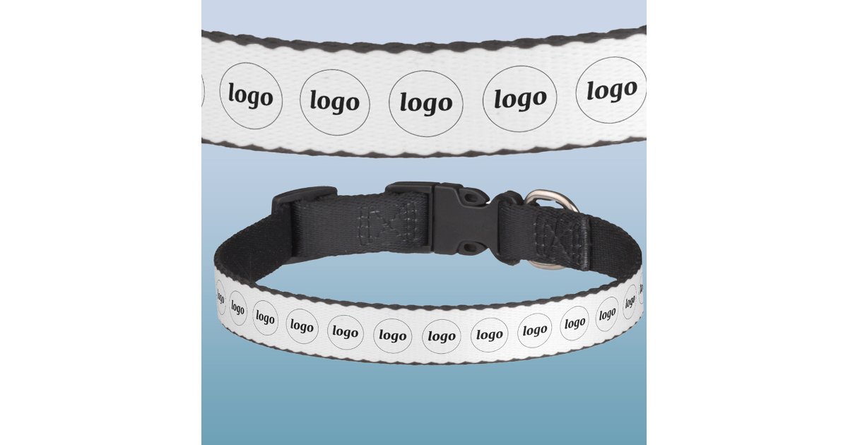 Simple Logo Business Promotional Pet Collar | Zazzle