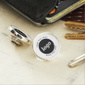 Simple Logo With Text Business Lapel Pin | Zazzle