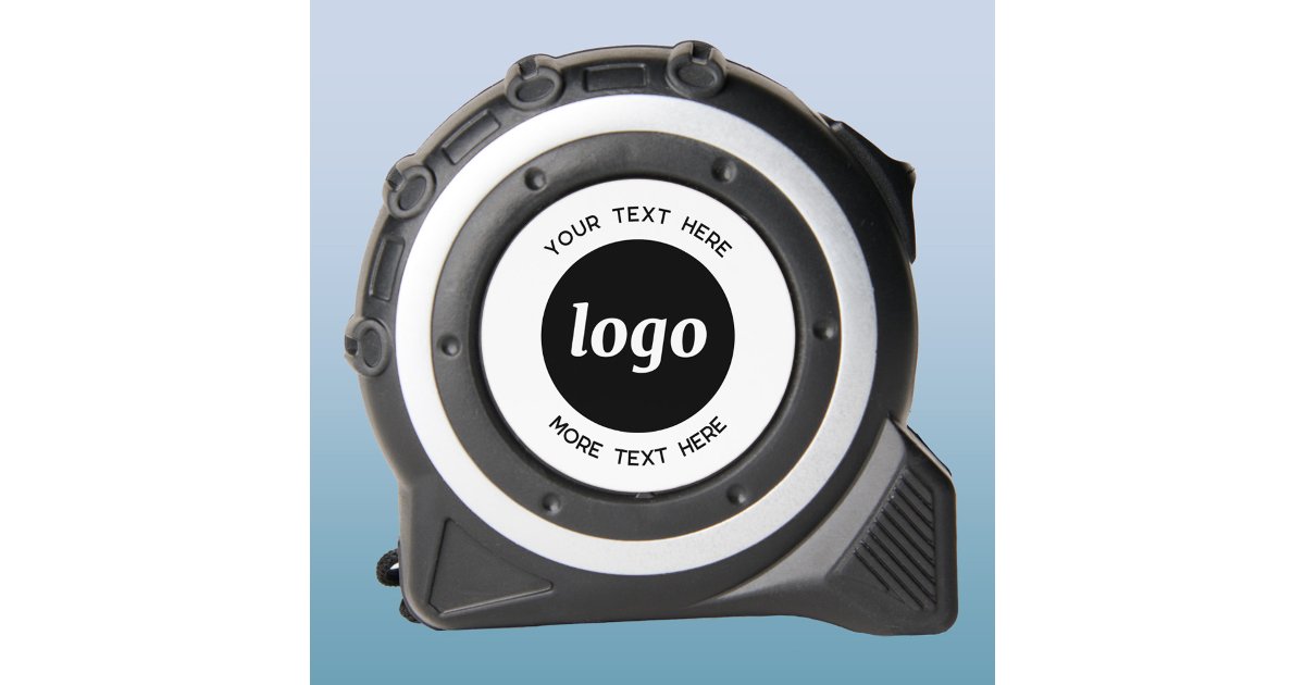 Simple Logo With Text Business Promotional Tape Measure | Zazzle