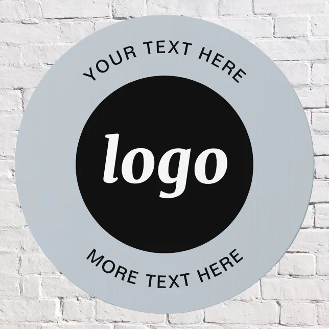 Simple Logo with Text Business Sign | Zazzle