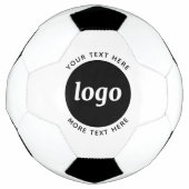 Simple Logo With Text Business Soccer Ball | Zazzle