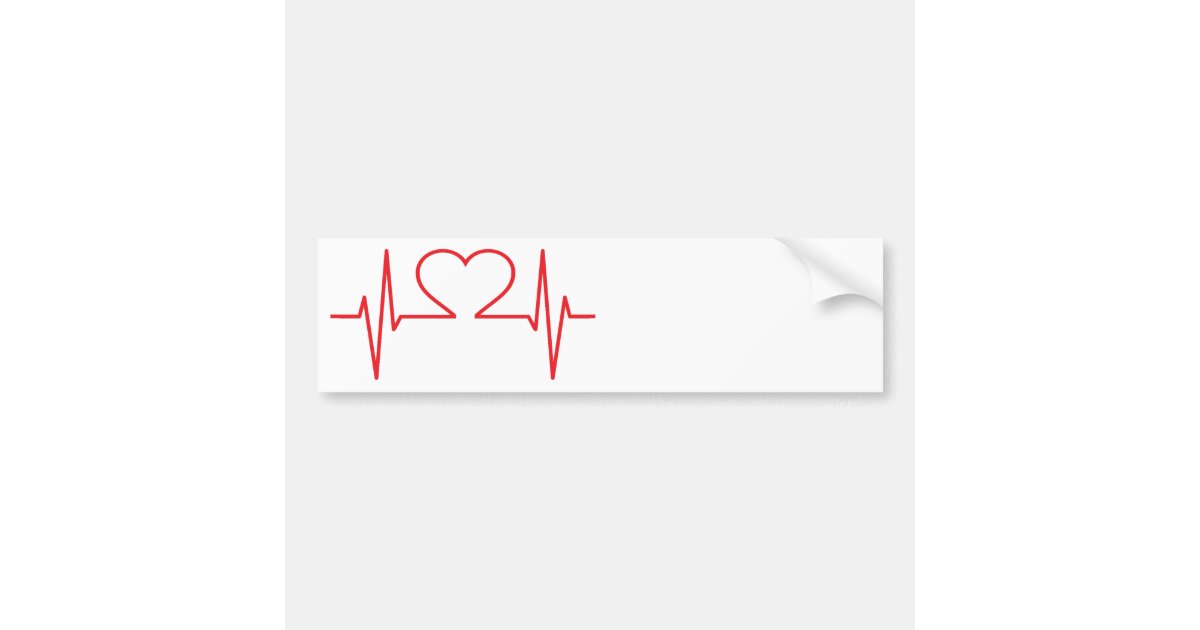 Simple Medical Bumper Sticker | Zazzle