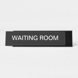 Simple Medical Office Waiting Room Sign | Zazzle
