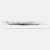 simple memoriam funeral guest book | Zazzle
