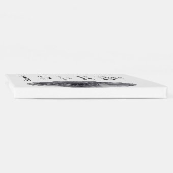 simple memoriam funeral guest book | Zazzle