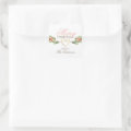 Simple Merry Christmas Square Sticker | Zazzle