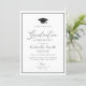 simple minimal college graduation ceremony invitation | Zazzle