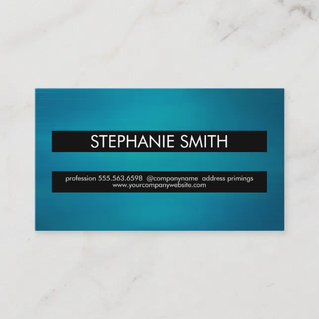 Simple Minimal | Corporate Business Card | Zazzle