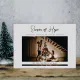 Simple Minimal Photo Holiday Christmas Card | Zazzle
