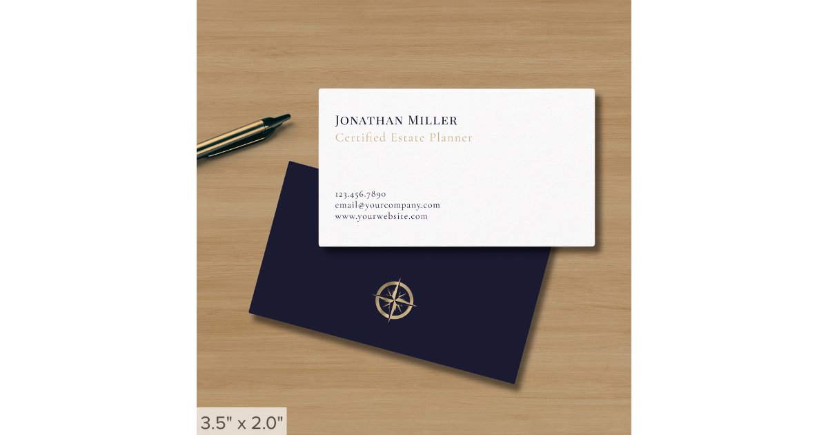 Simple Minimal Professional Services Business Card | Zazzle