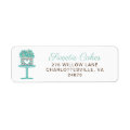 Simple & Minimal Style Bakery Cake & Stand Logo Label | Zazzle